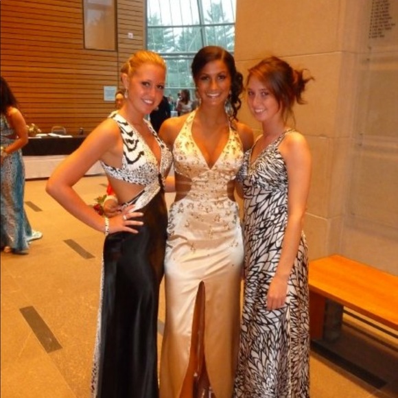 Dresses | Gold Prom Dress | Poshmark